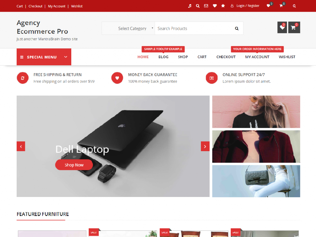 Agency eCommerce Addons - MantraBrain
